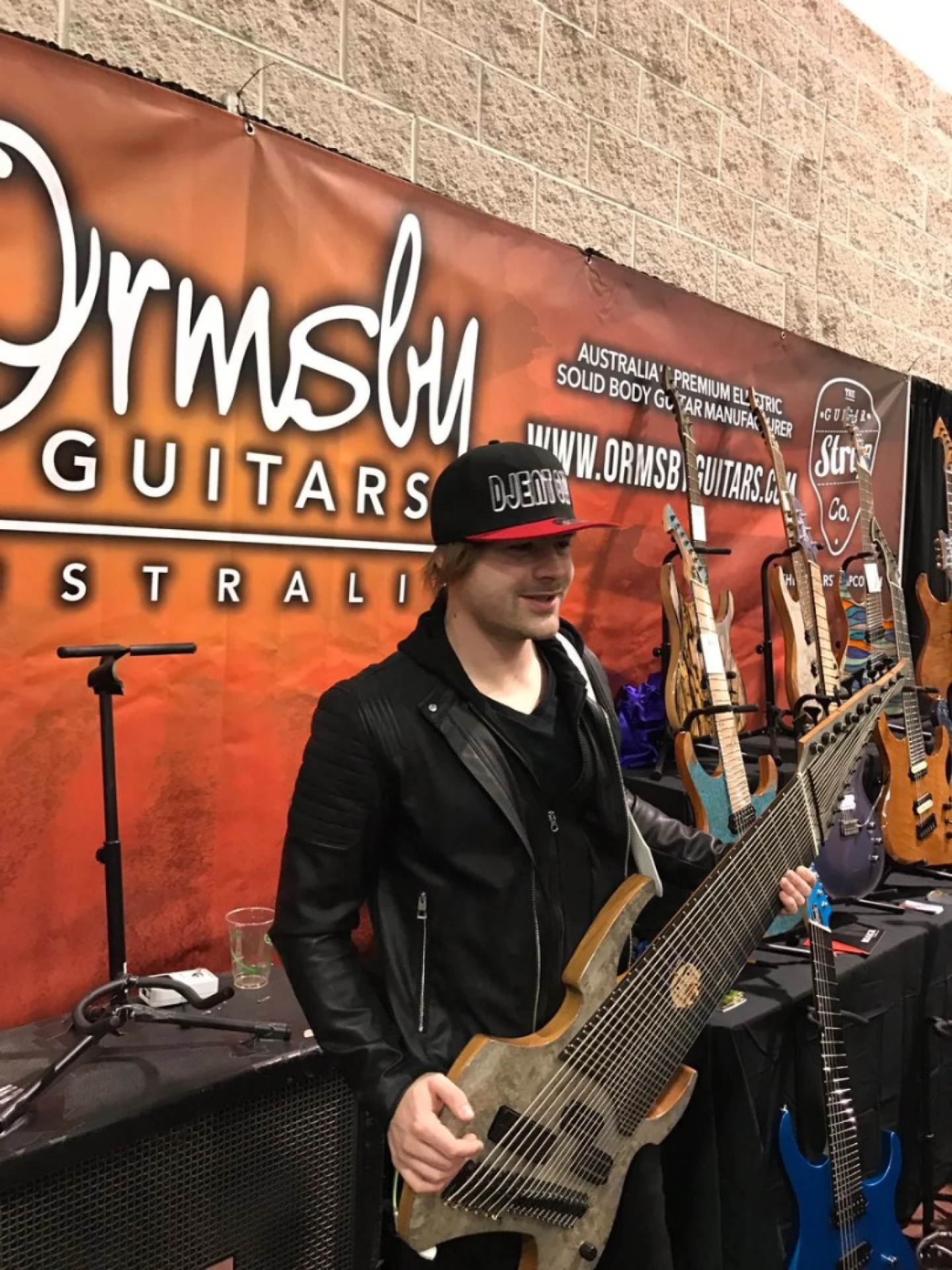 Multiscale madness on the horizon with 18-string custom guitar
