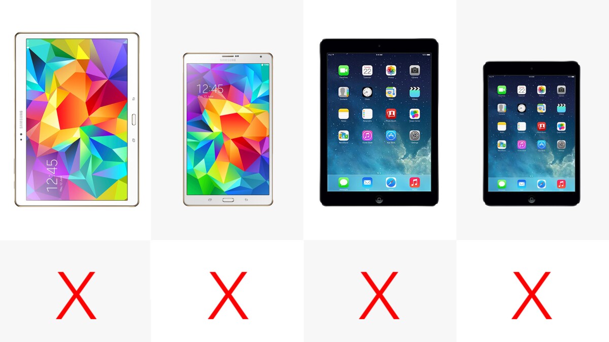 Tablet Comparison Guide (early 2014)