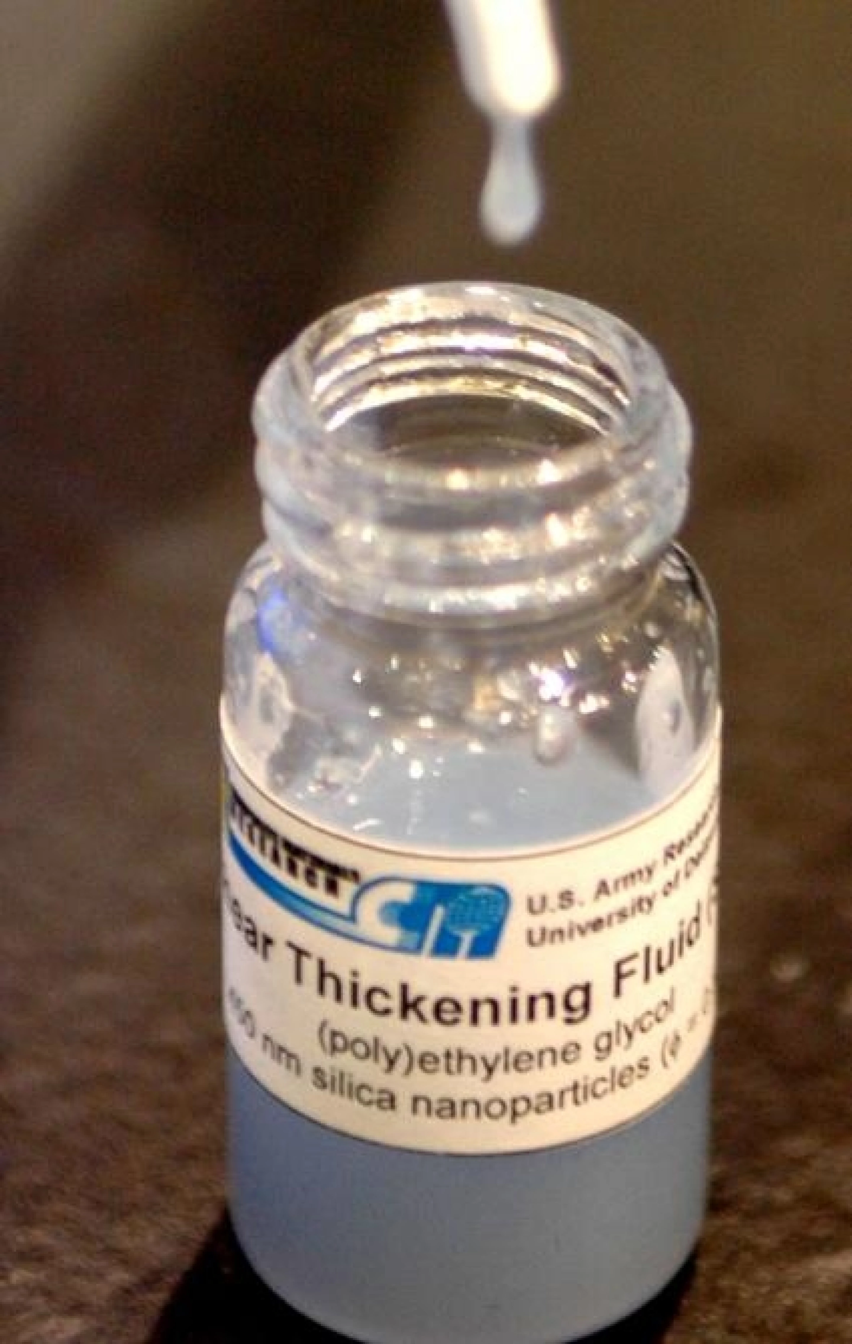 New Shear Thickening Fluid (STF) enables flexible, comfortable armor