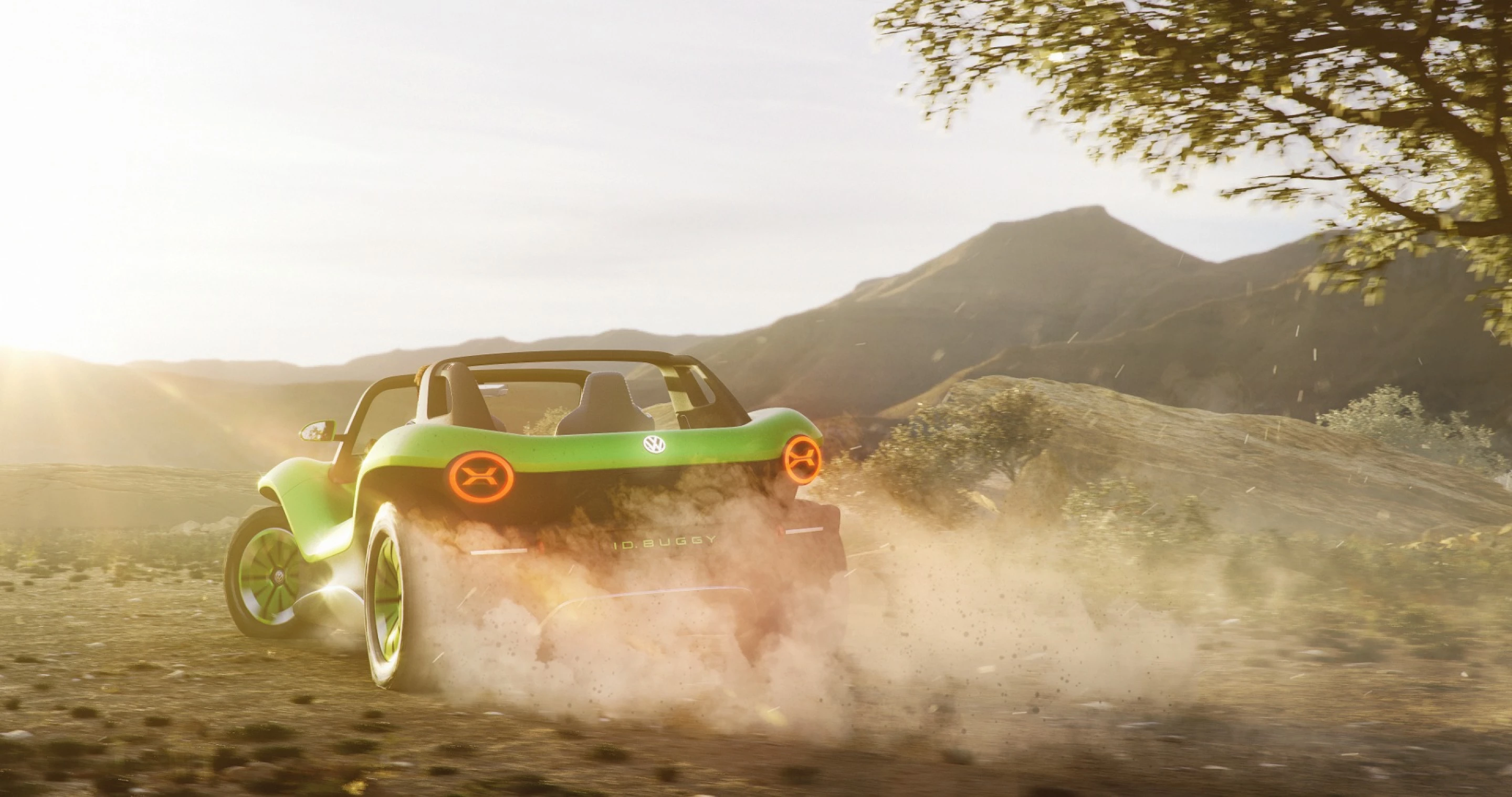 Volkswagen looks back to the 60s with super-cute electric beach buggy