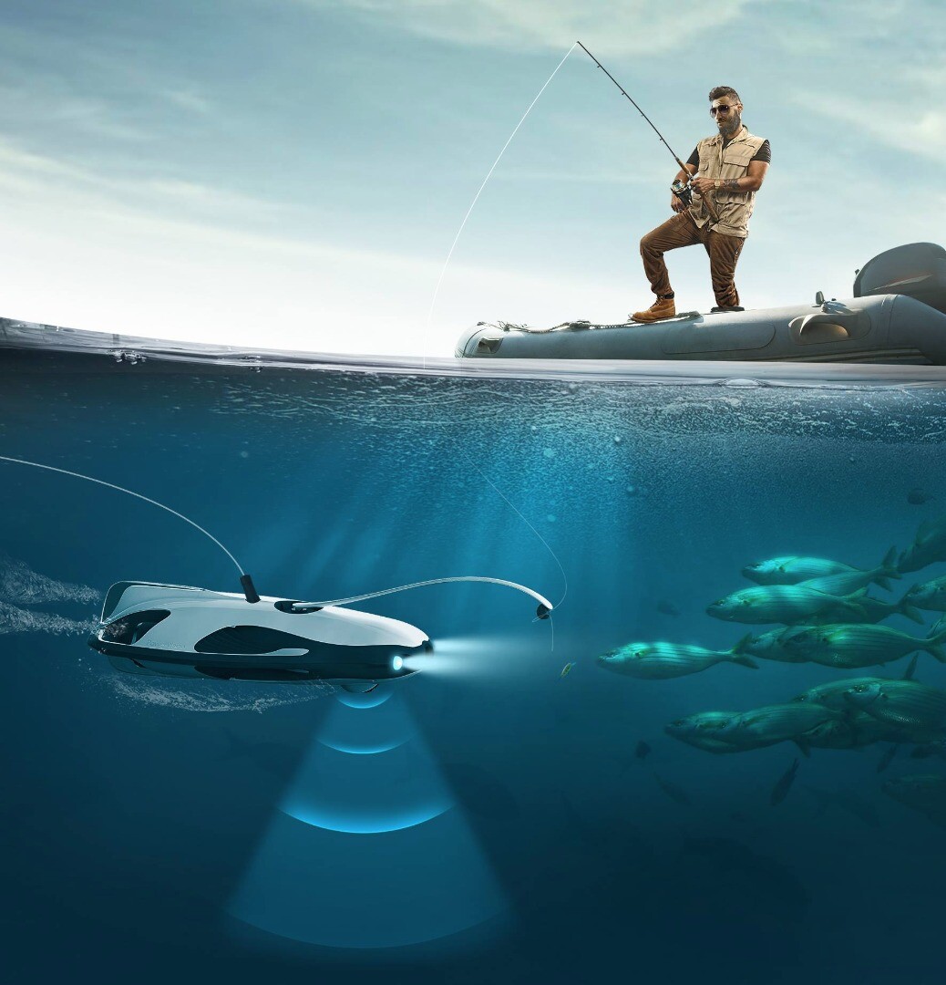Underwater drone lets anglers lay eyes on the prize