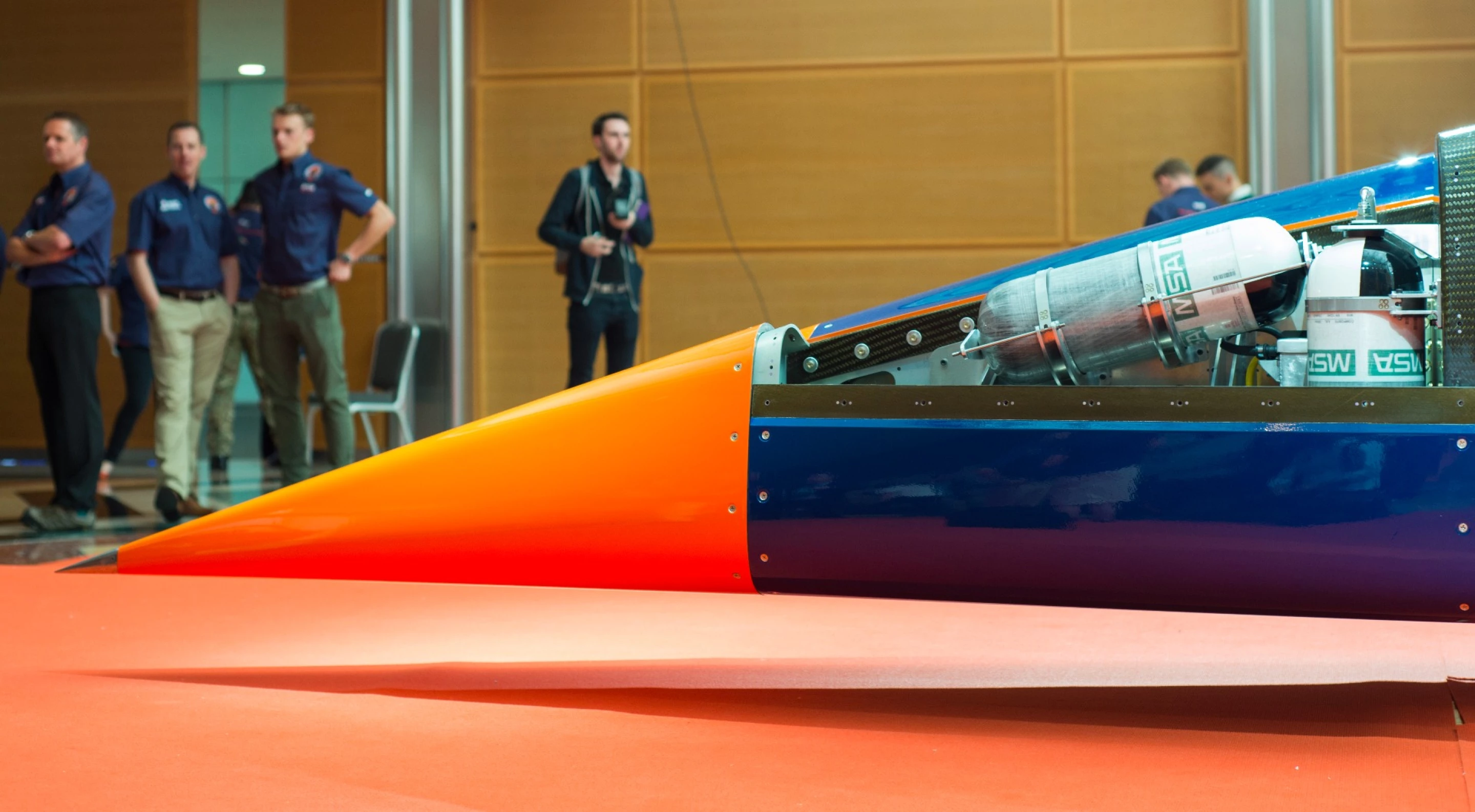 Bloodhound Supersonic Car makes world debut in London