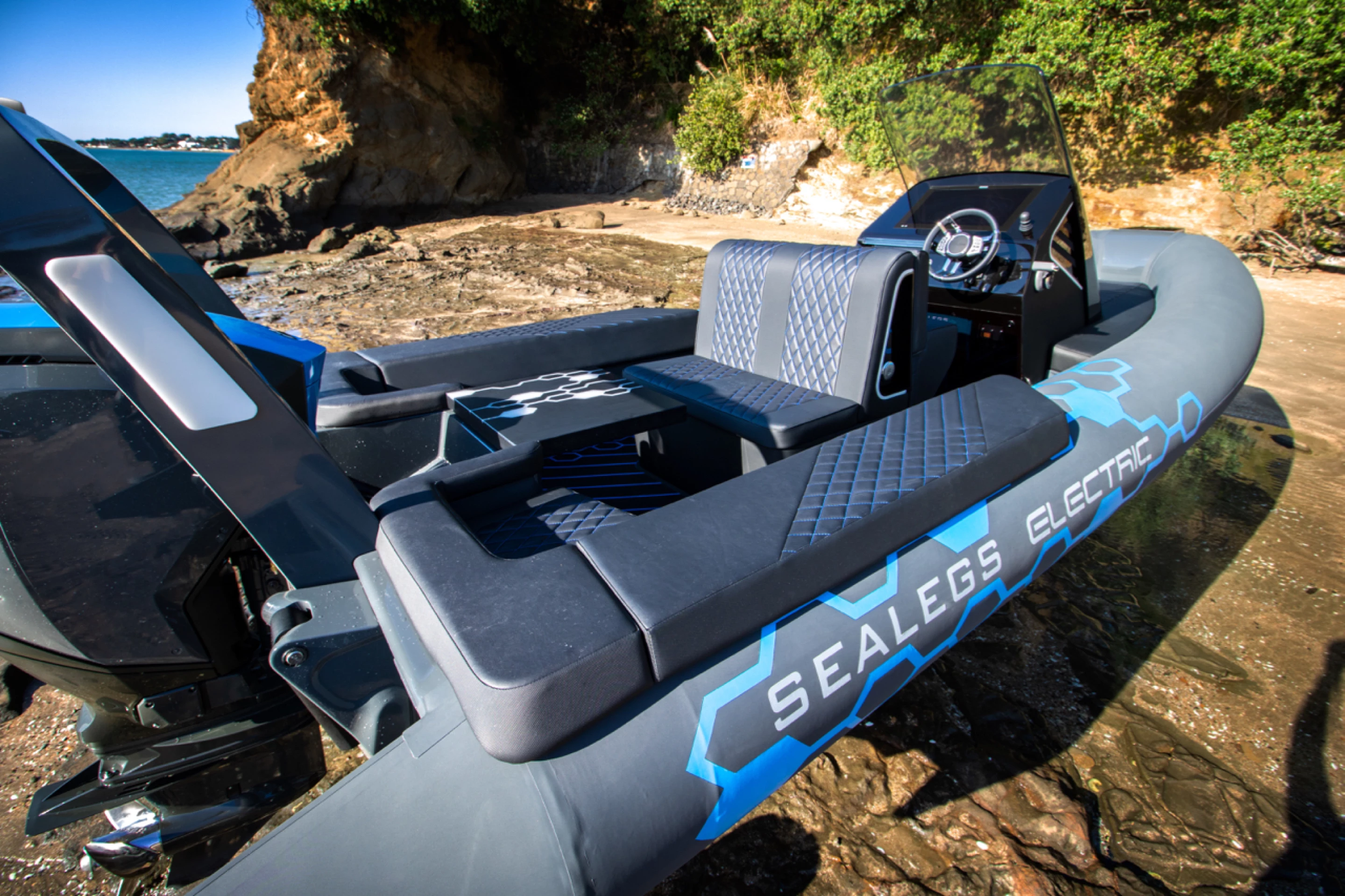 Sealegs goes electric with E4 amphibious boat