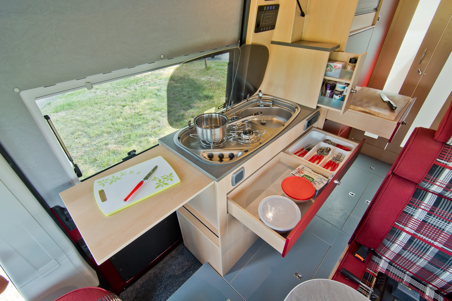 La Strada goes drop-down bed and big garage with new camper van