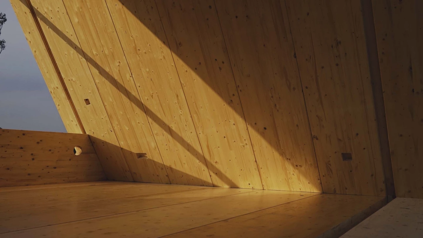 A-frame cabins go up in 5 hours, designed to bring families together