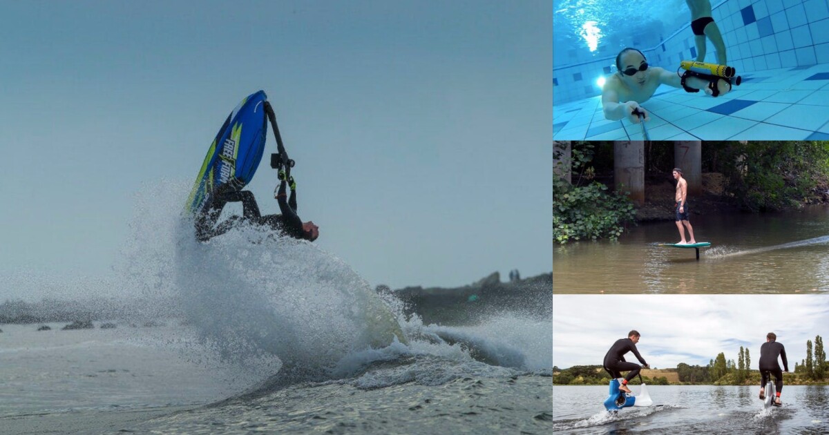 Human- and high-powered water toys that made a splash in 2017