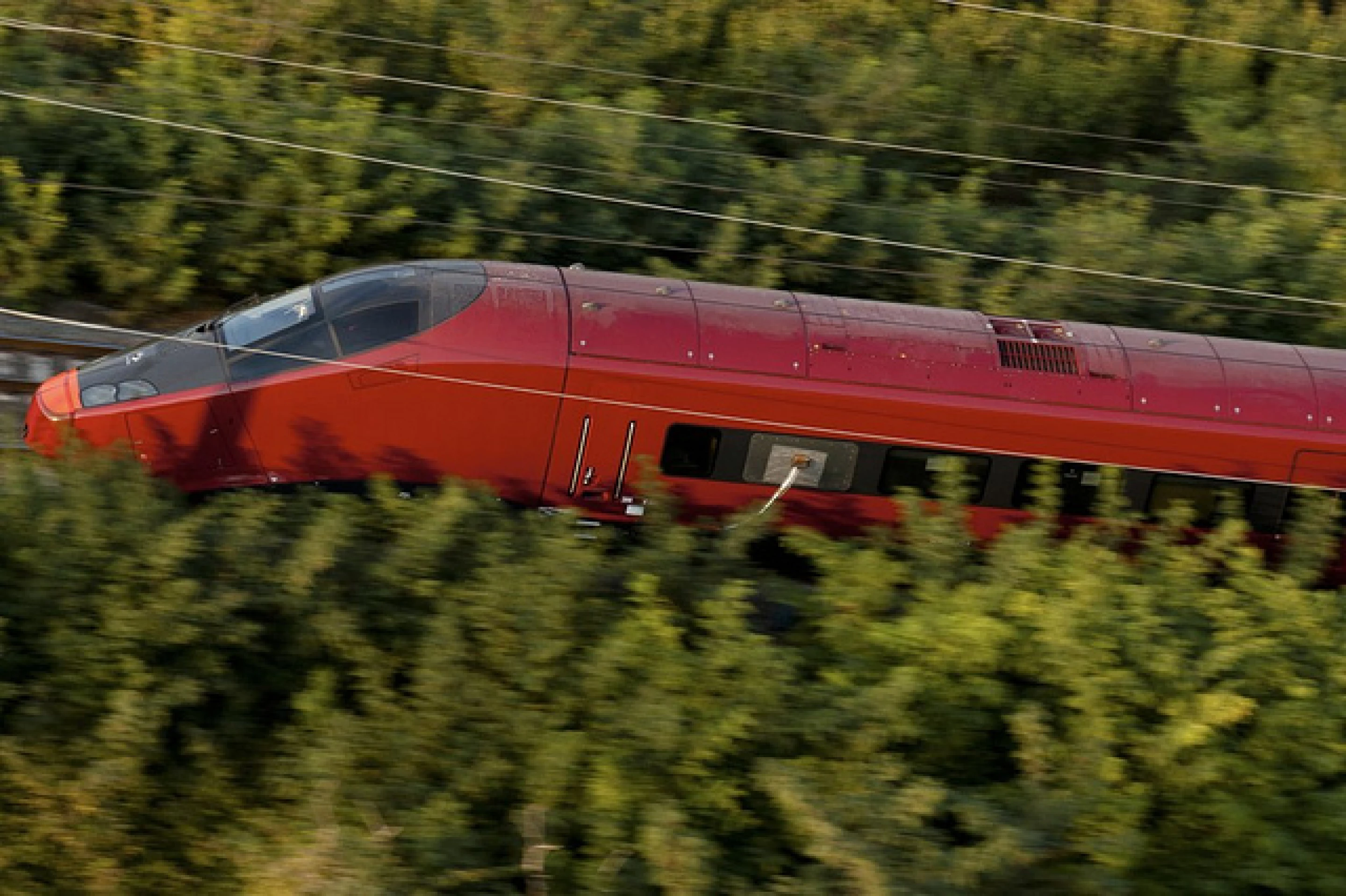 Ferrari's heritage evident in the Italo high-speed train