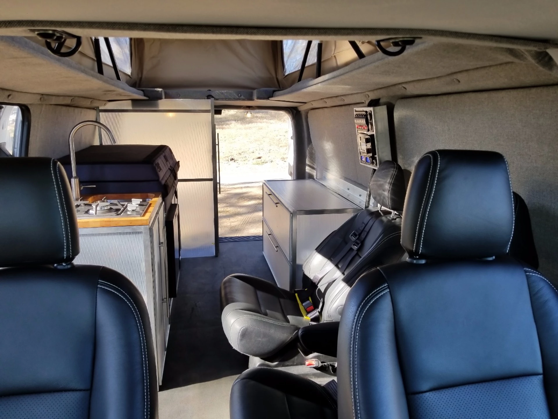 ModVans turns the Ford Transit into a modular, modern camper van
