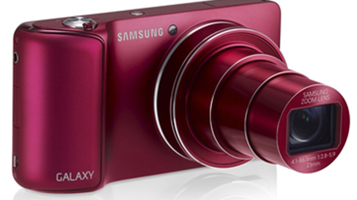 pink camera samsung