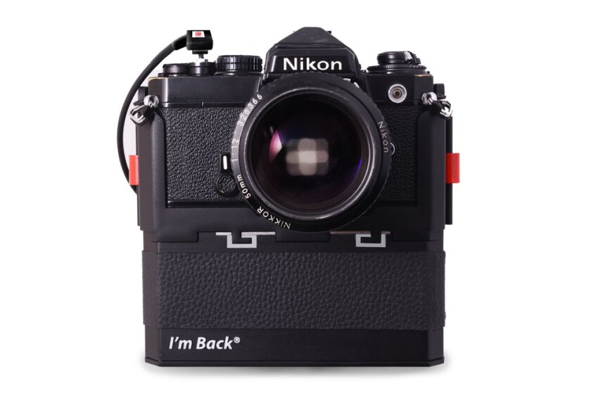 Camera back brings classic 35 mm film cameras into the digital age