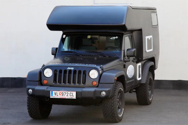The Action Camper makes your Jeep an all-terrain RV