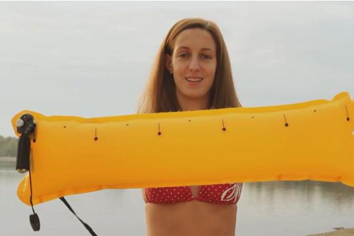 Restube - a lightweight, compressed-air lifesaver deployed upon incident