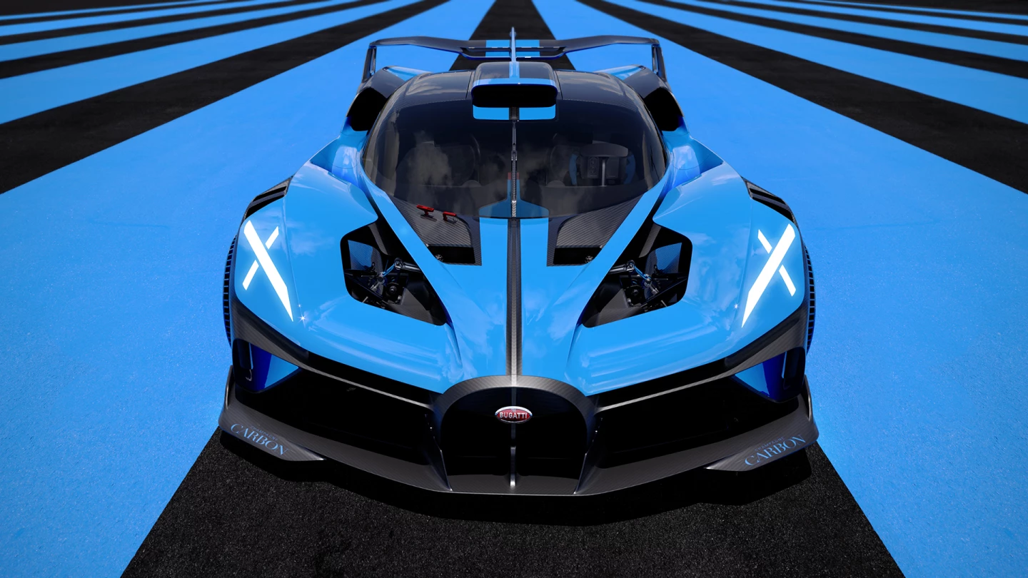 F1-grade Bugatti Bolide reaches 311+ mph with shape-shifting air scoop