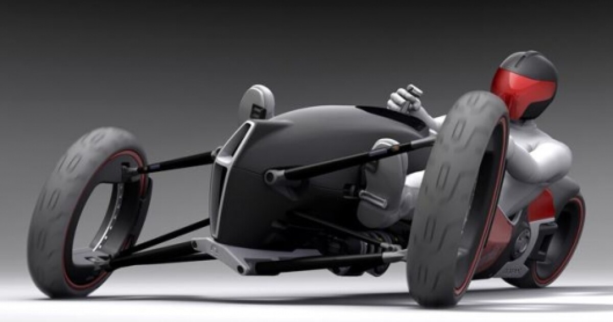Aprilia Magnet: Hybrid three-wheeler with supercar performance