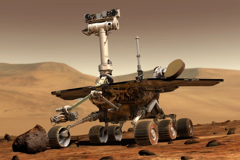 Silent Opportunity Mars rover sighted from orbit