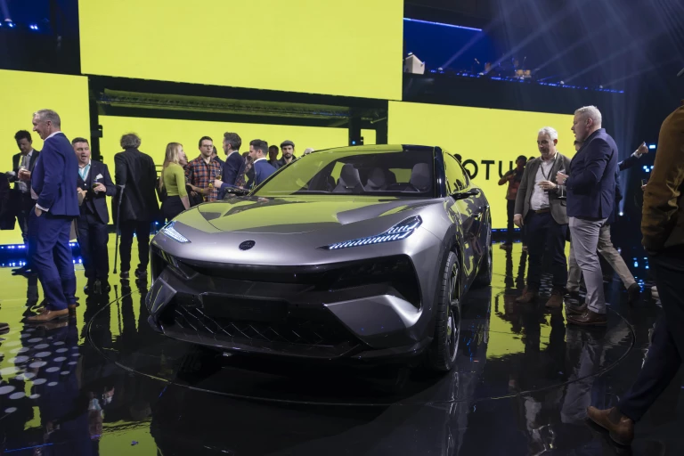 Lotus beefs up the badge with 600-hp electric "hyper SUV"