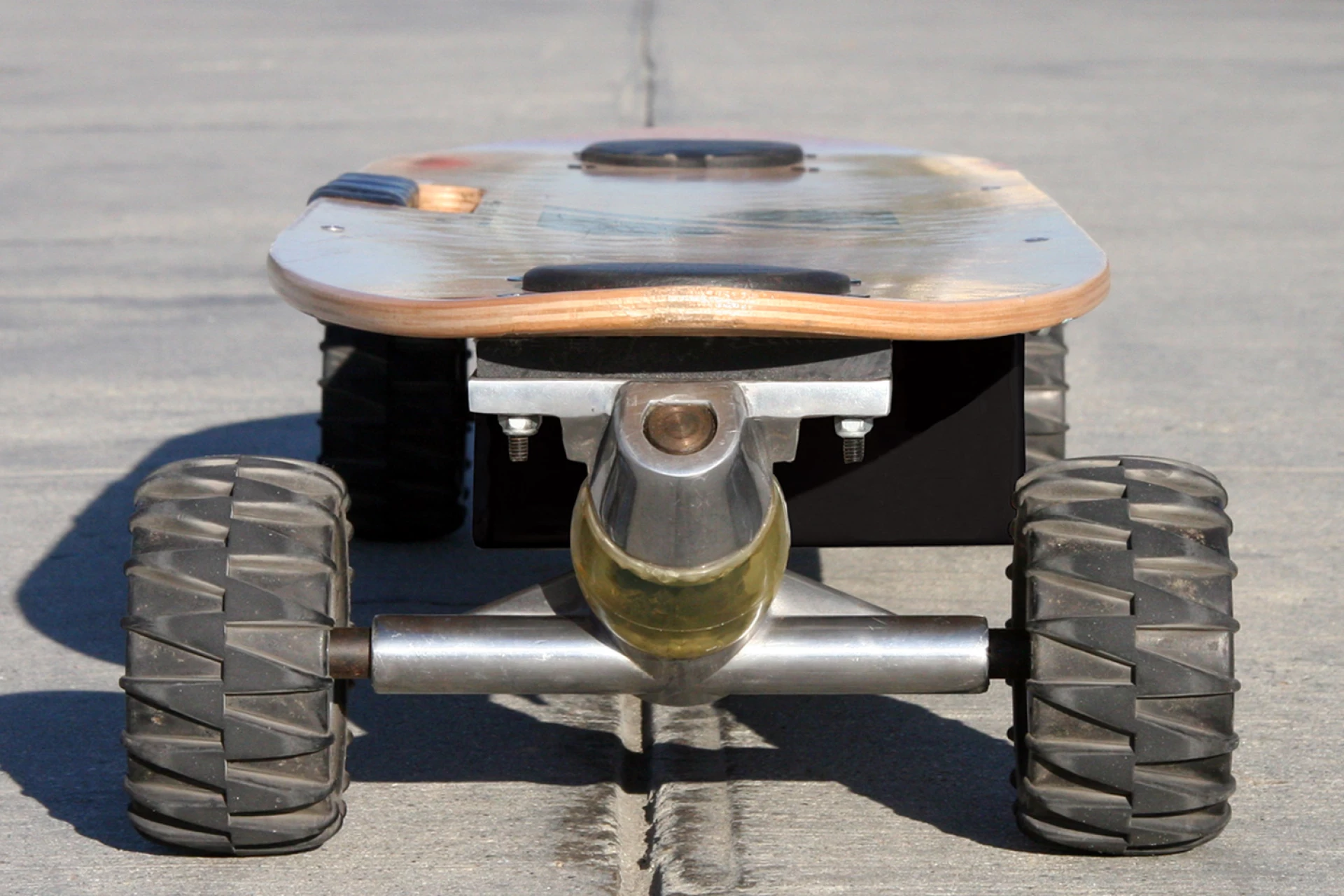 The ZBoard hands-free motorized skateboard