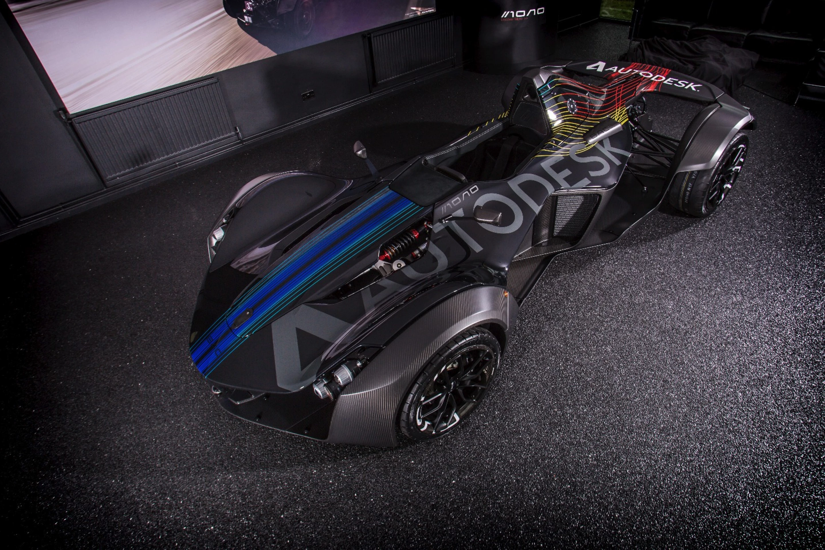 BAC brings aerodynamic color to its "Art Car" Mono