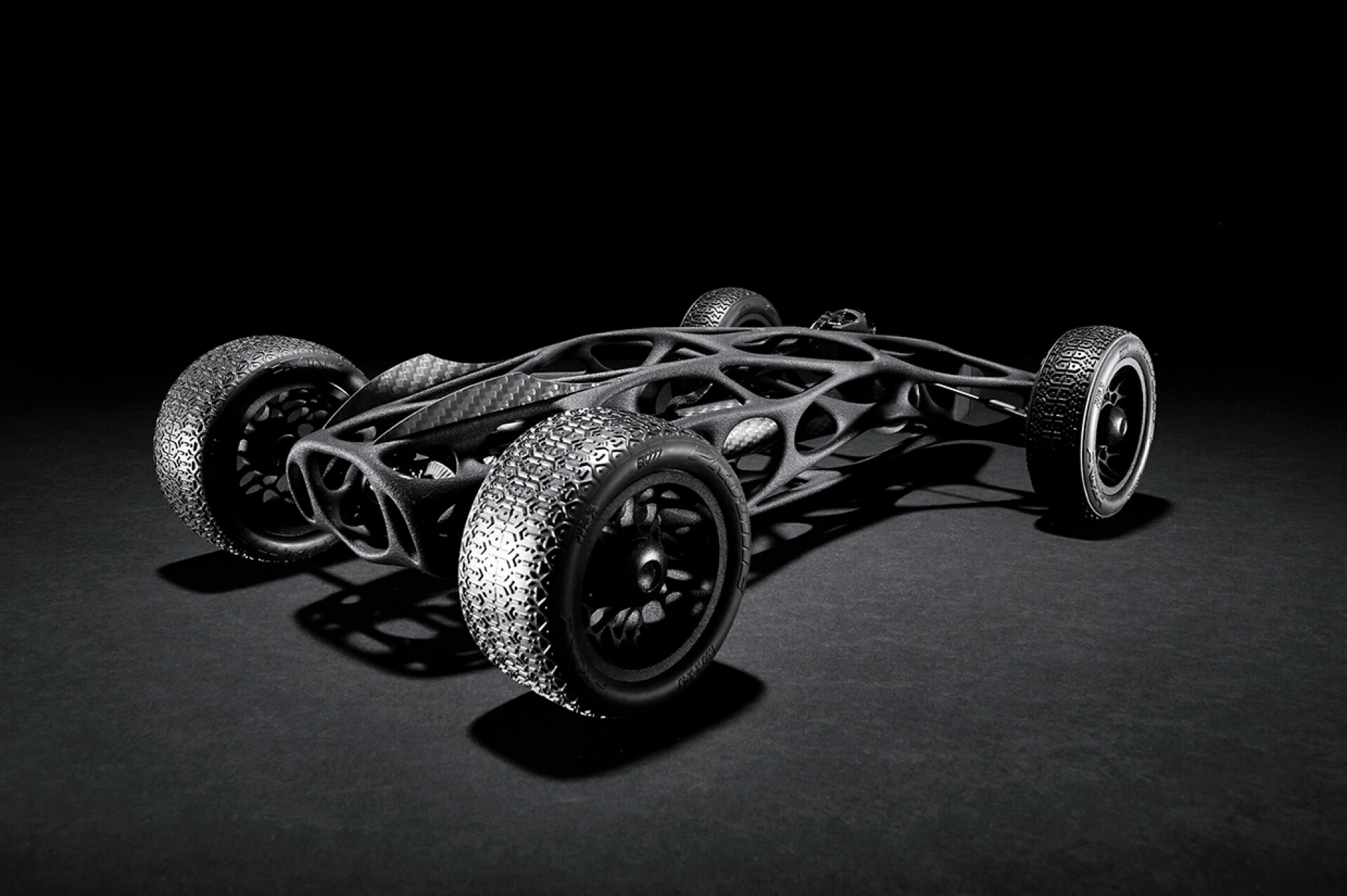 Students create the ultimate rubber band race car