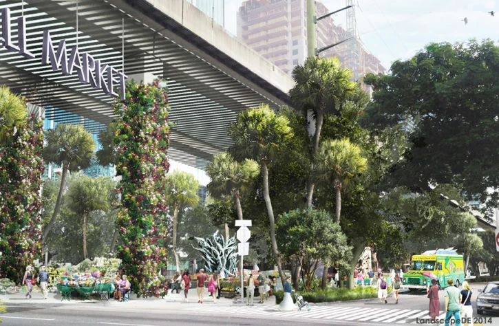 High Line design firm to develop linear park and urban trail for Miami