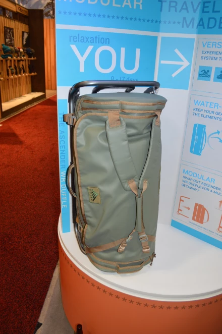 Modular luggage and backpacks adjust to trips of all types