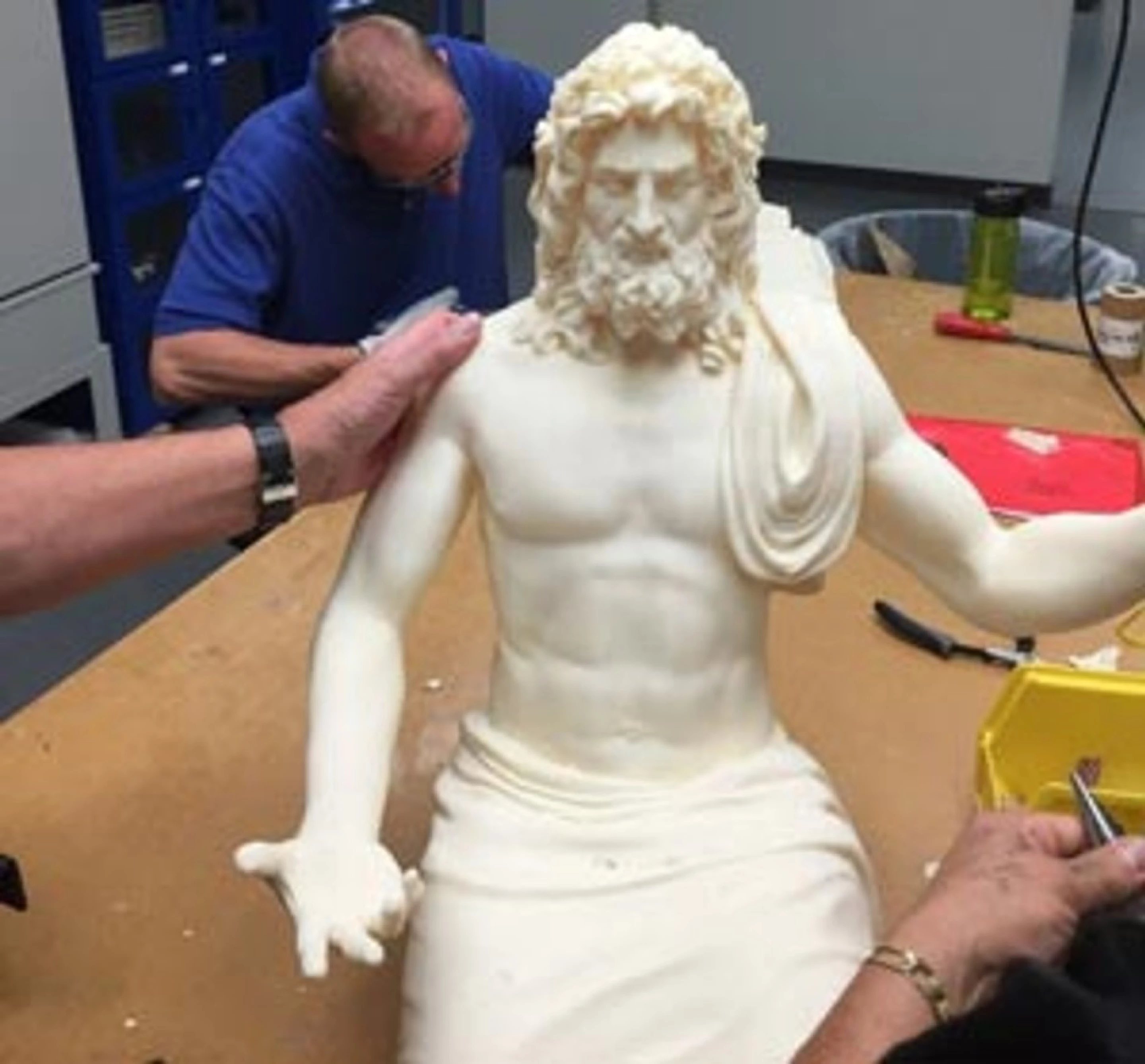 3D printing puts Zeus back on his throne