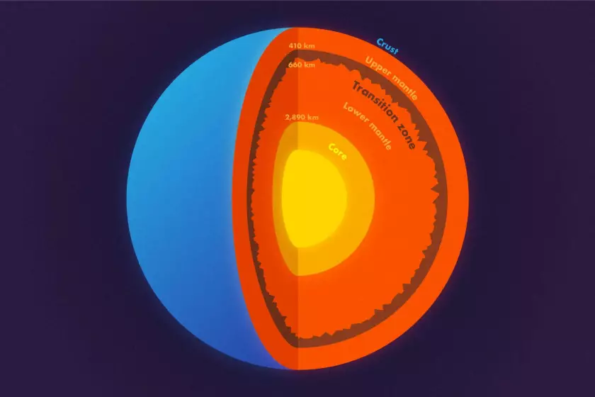 Massive mountain range found in the Earth's mantle