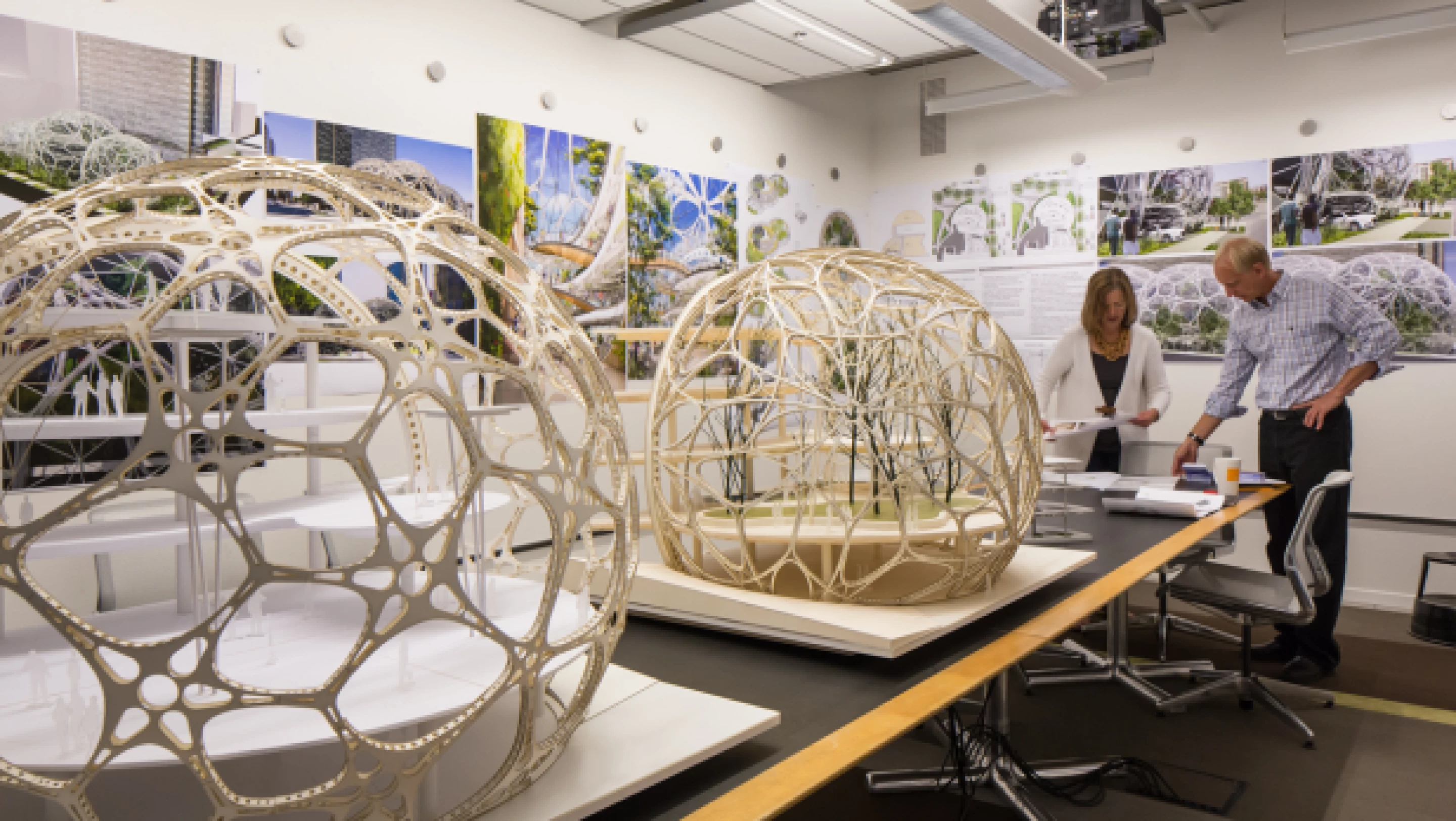 Amazon's Spheres blends workplace with tropical forest