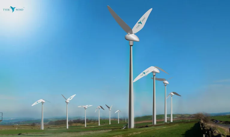 Residential turbine design inspired by hummingbird wings