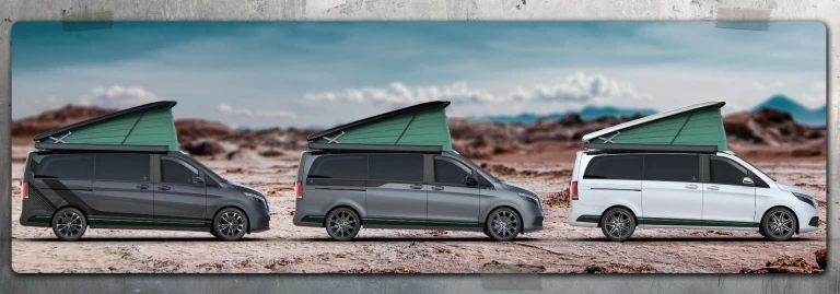 Mercedes empowers smart-home-like camper vans and 4x4 adventure rigs