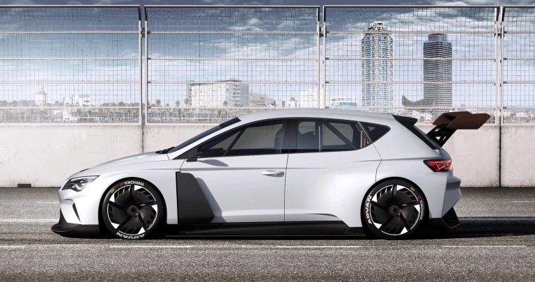 Seat kicks off its Cupra brand with 680-hp e-Racer electric touring car