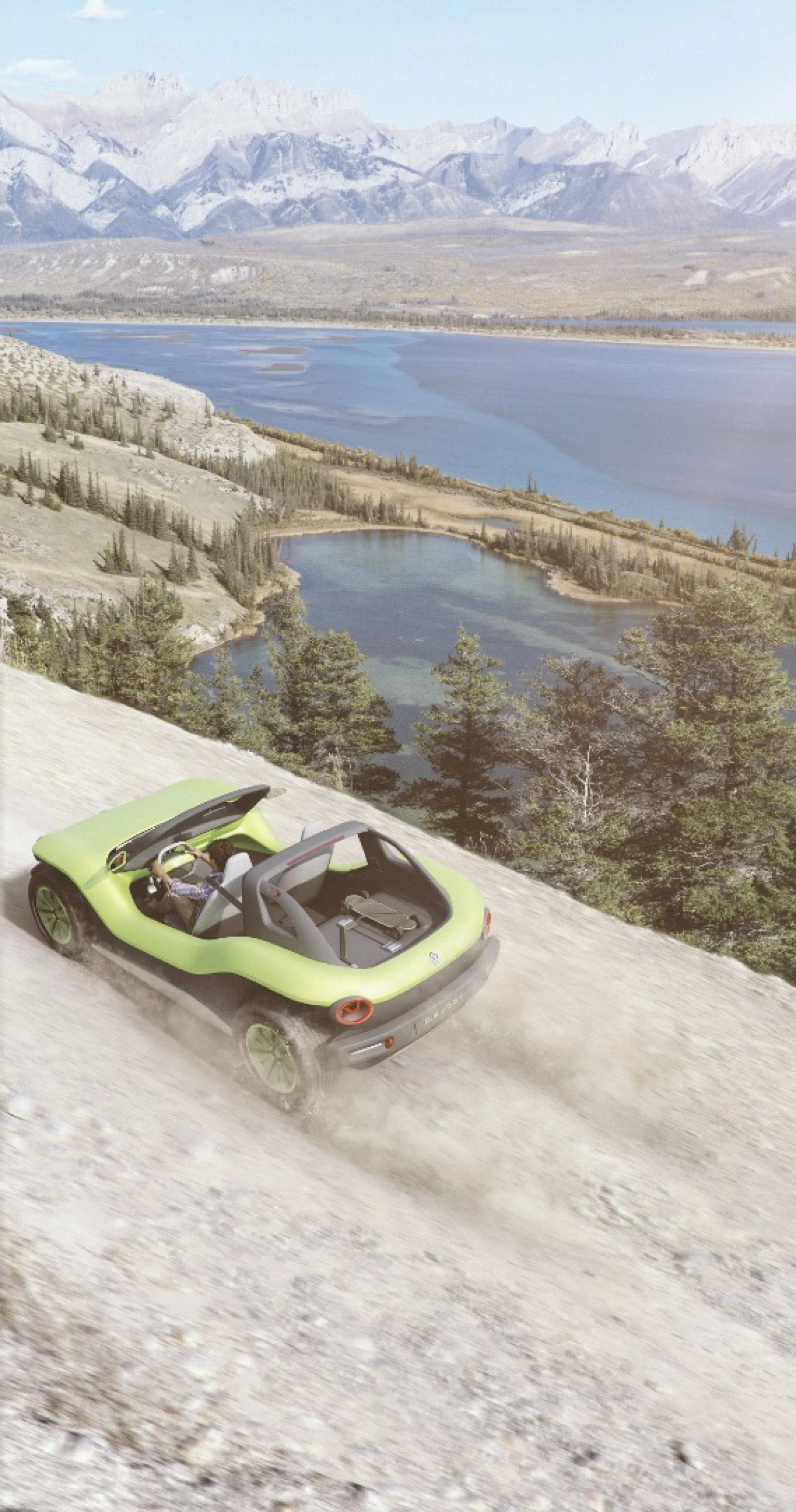 Volkswagen looks back to the 60s with super-cute electric beach buggy