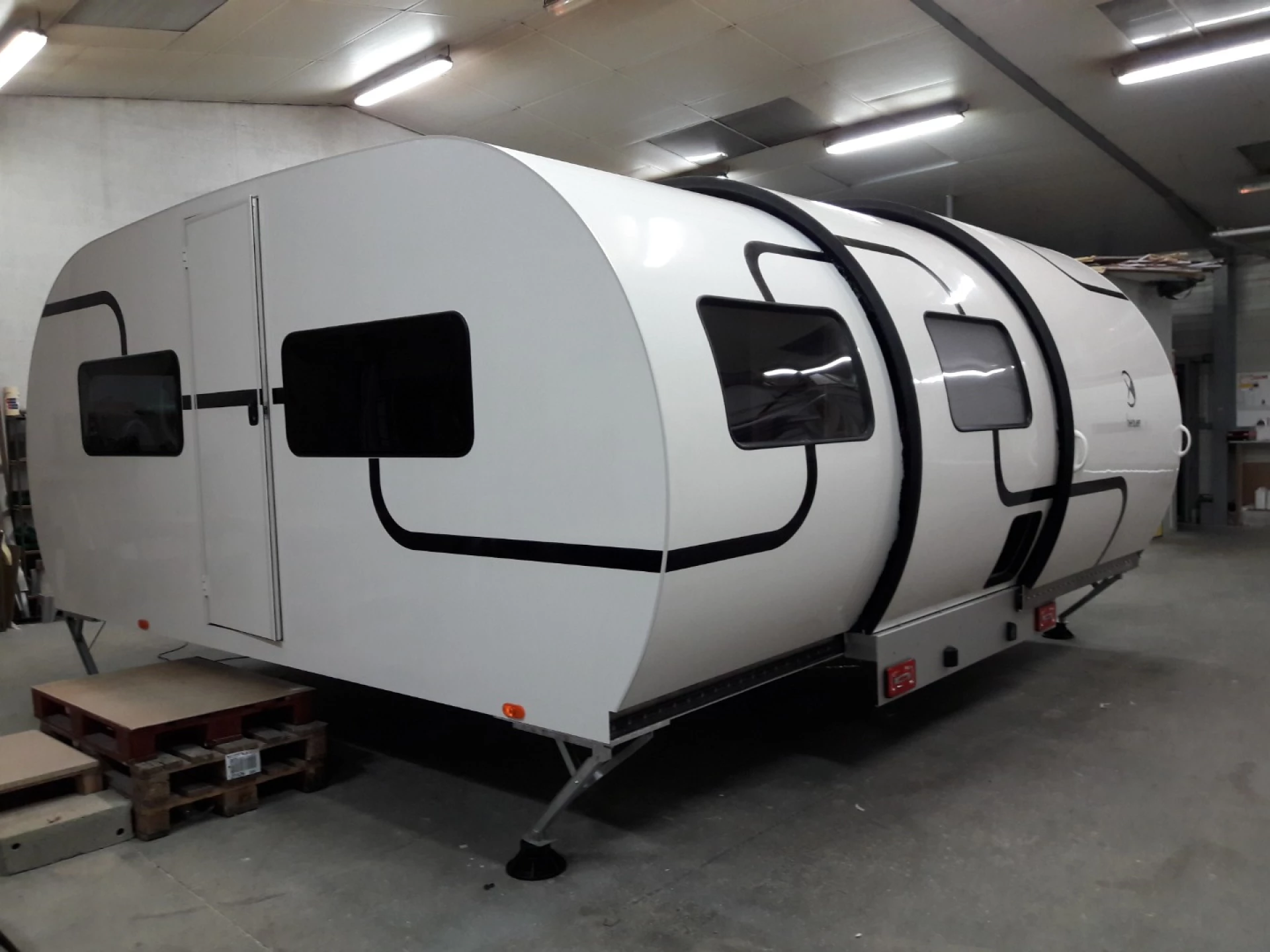 Beauer's latest expanding camping trailer sleeps a family of six