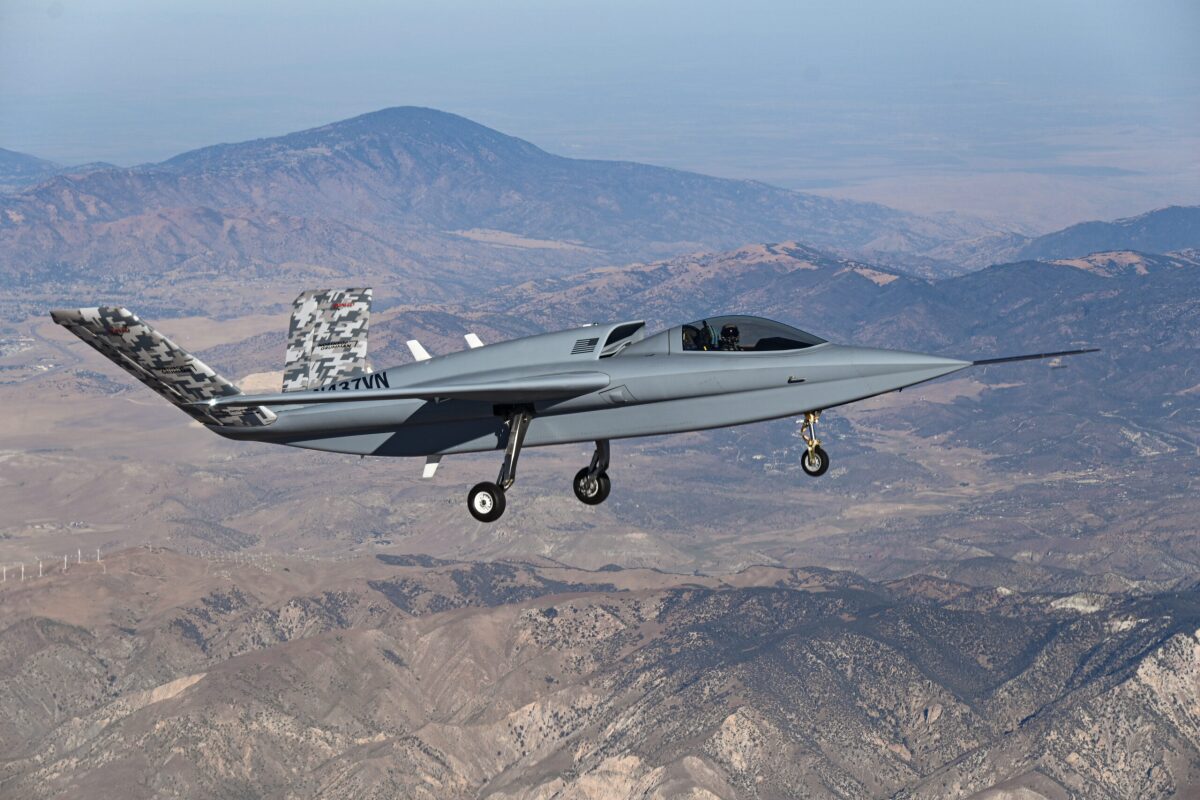 Model 437 Vanguard Loyal Wingman military aircraft makes maiden flight