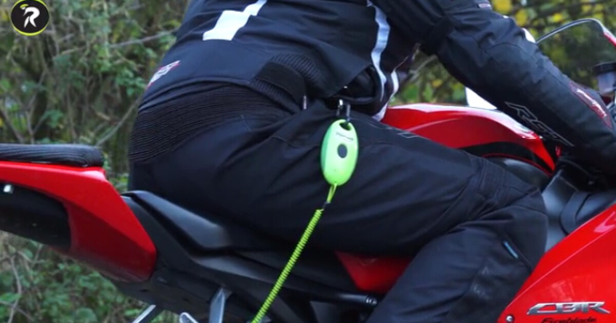 Ridersmate calls for help if you wipe out in the wilderness