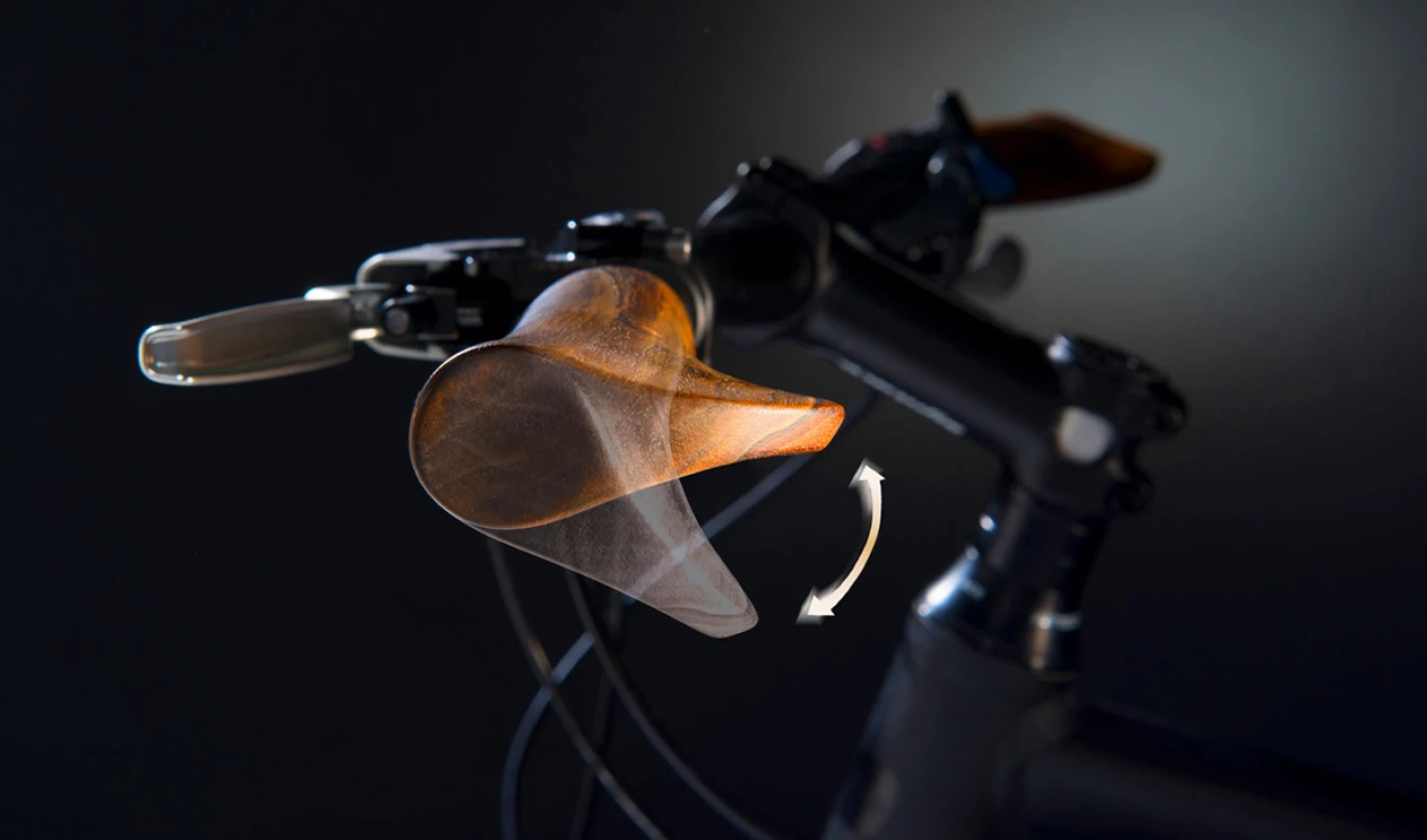 Velospring bicycle grips hide shock-absorbing tech inside warm, rich ...