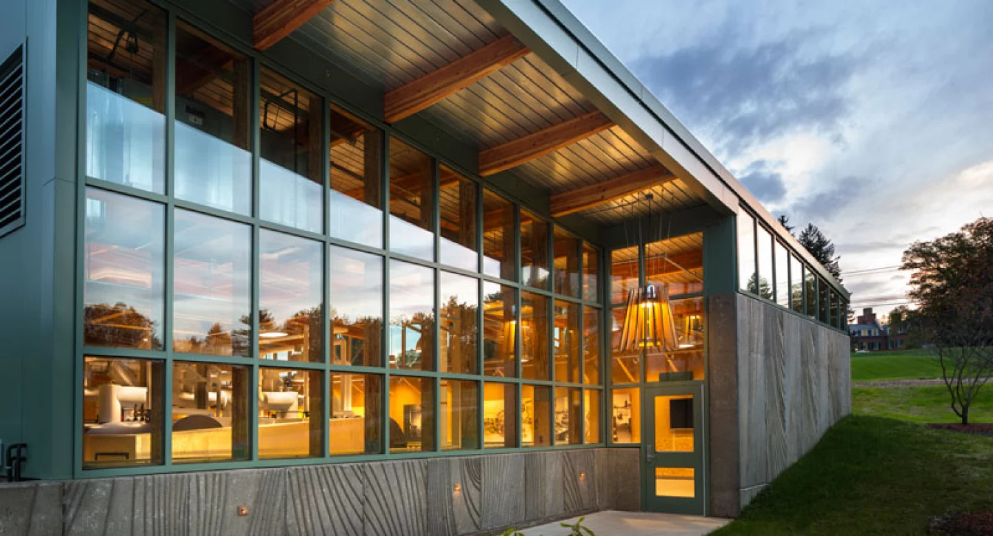 Of biomass and green roofs: US school slashes winter energy bill