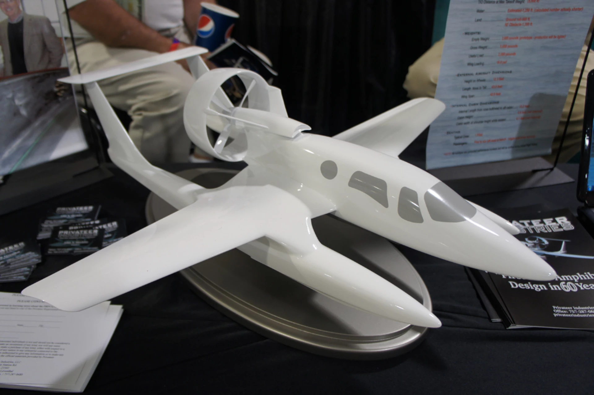 The Privateer looks to redefine amphibious plane design