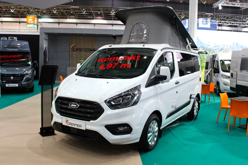 Dreamer's modular "recreational MPV" is a four-berth camper van and six ...