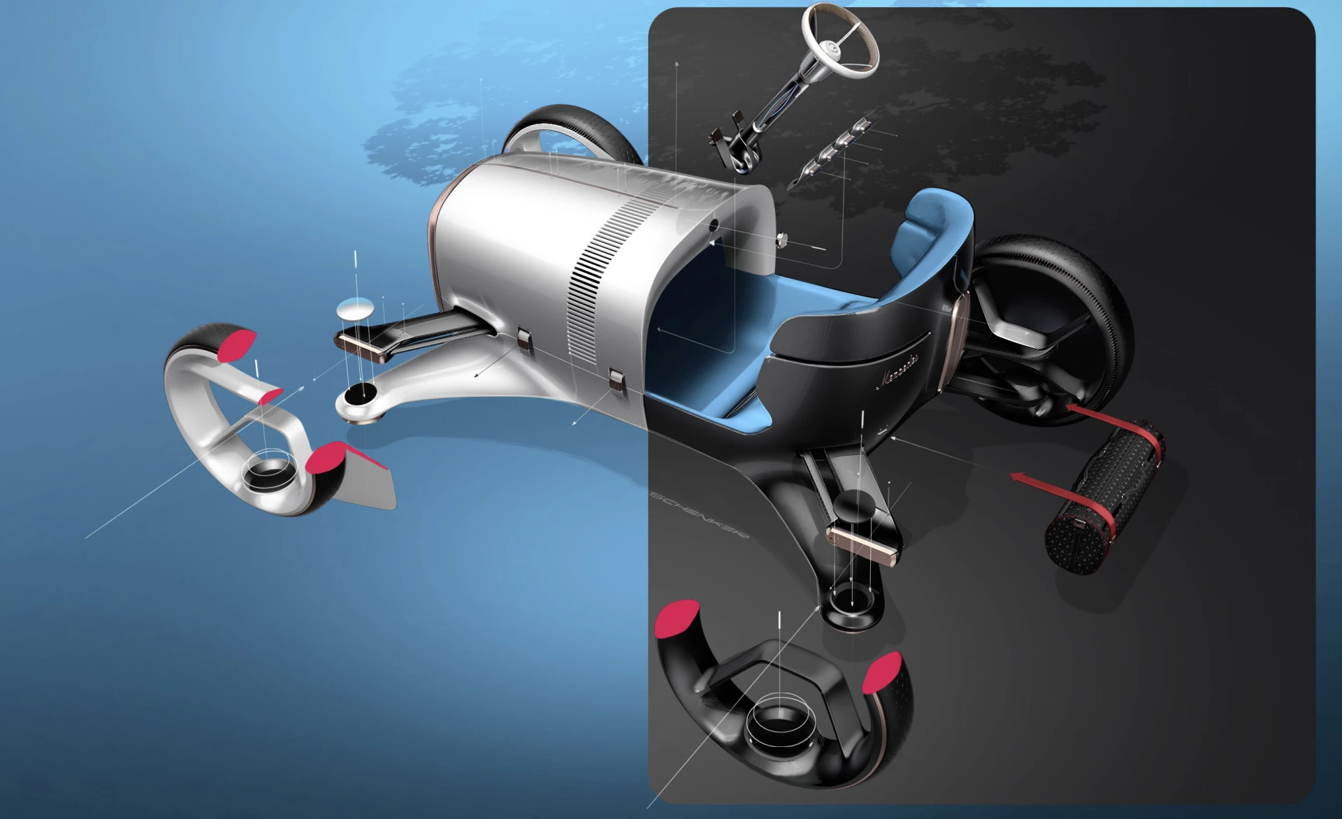 Mercedes-Benz pays tribute to the first modern motor car