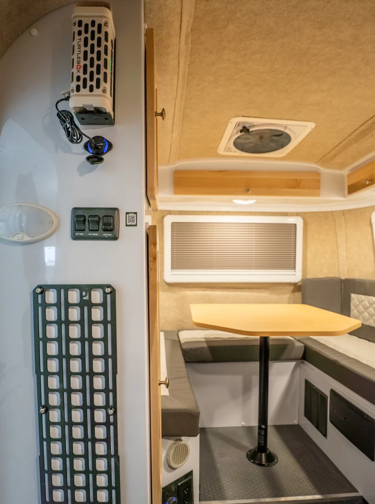 Classic meets modern: Scamp X off-road fiberglass egg camping trailer