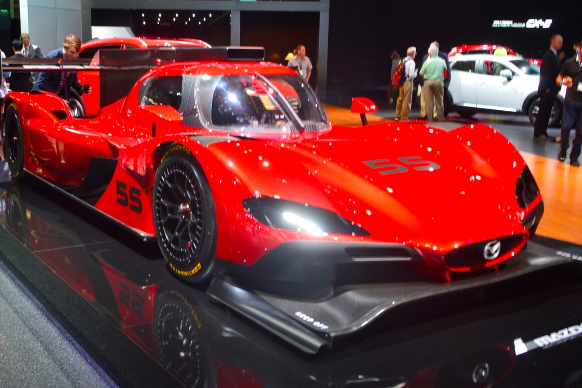 Mazda reveals RT24-P prototype race car