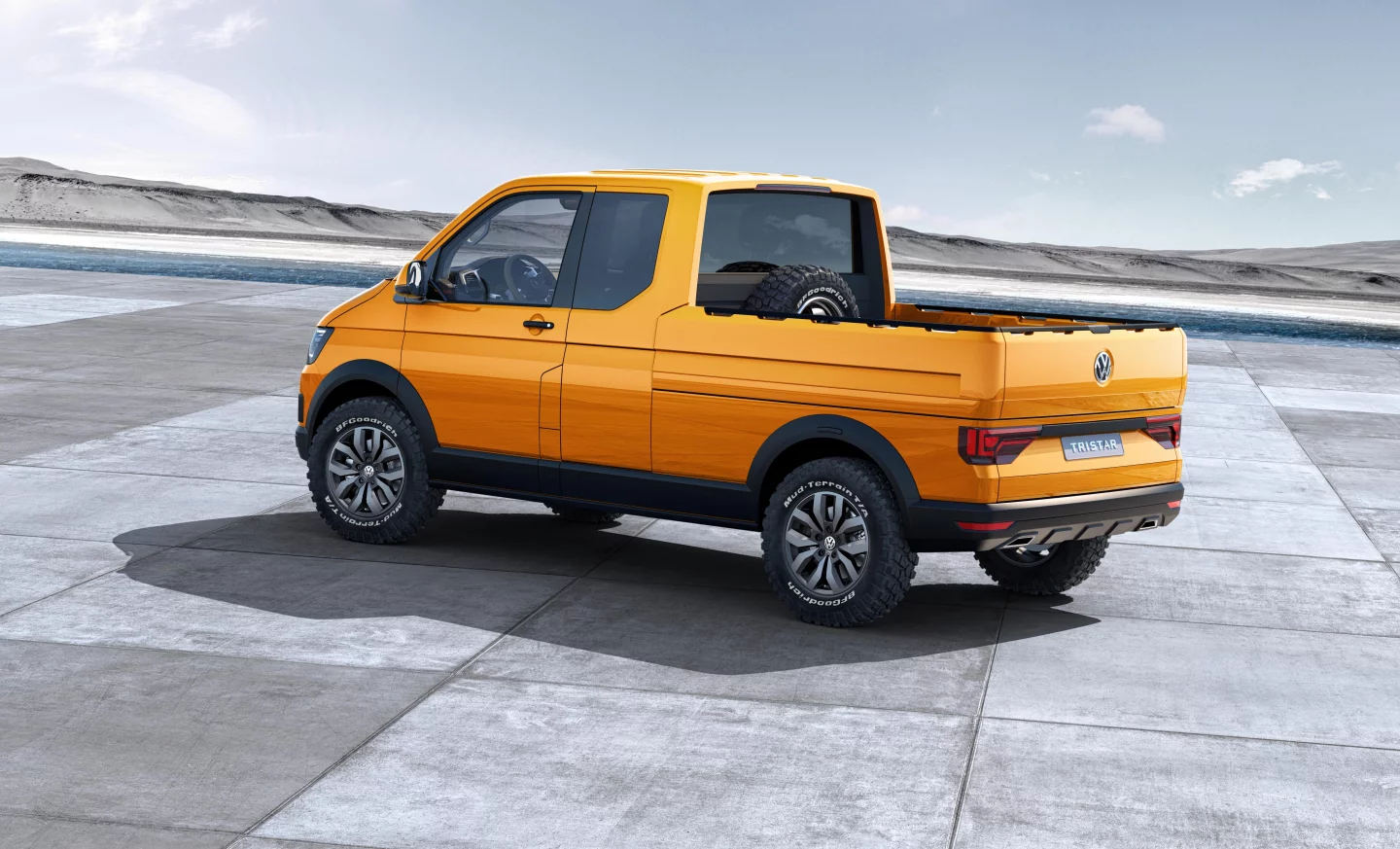 VW's Tristar concept puts a mobile office inside a rugged Transporter ...