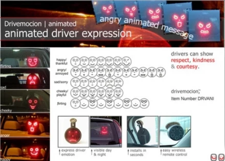 Bumper stickers, road rage & digital messaging