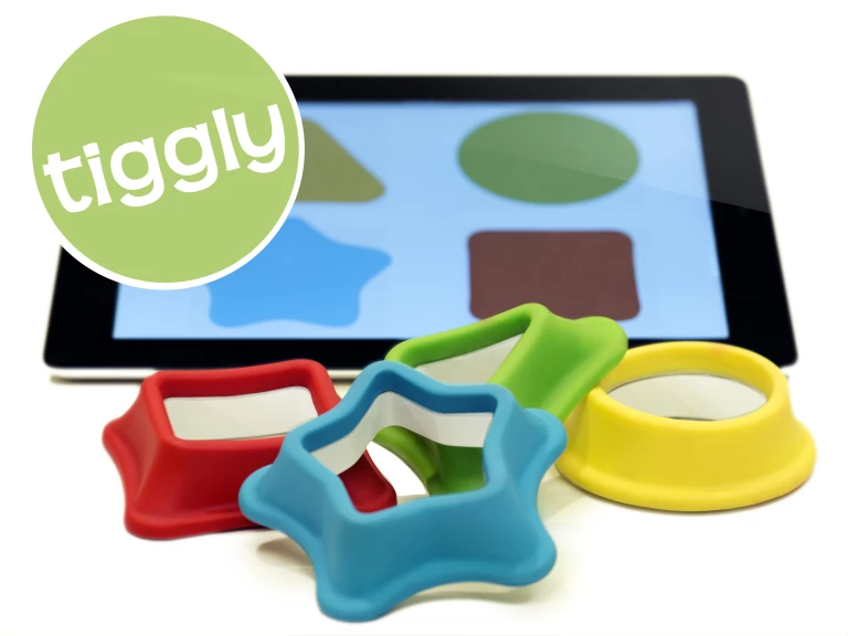 Tiggly Shapes bring traditional toddler shape games to the iPad