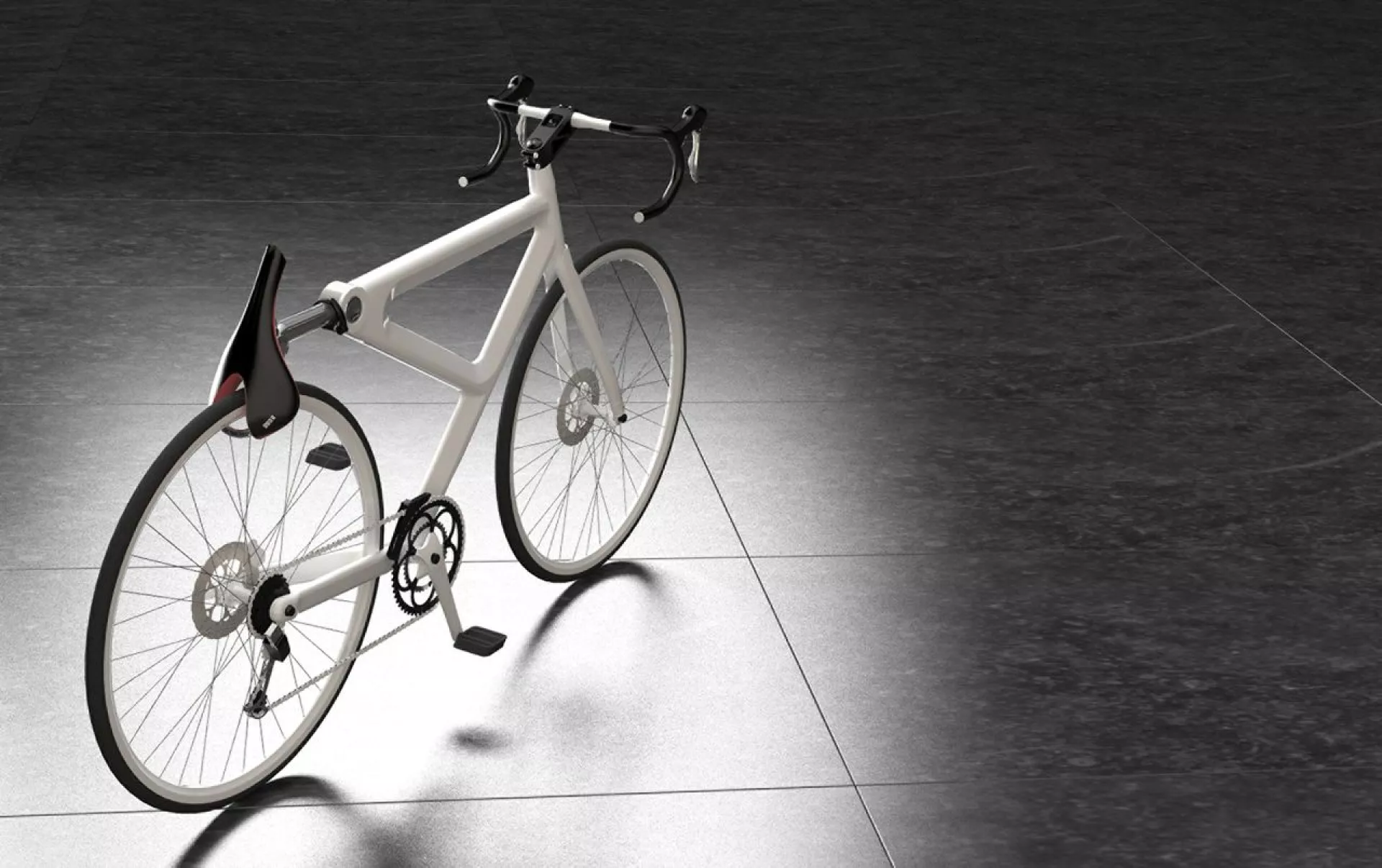 Saddle Lock provides built-in bicycle security