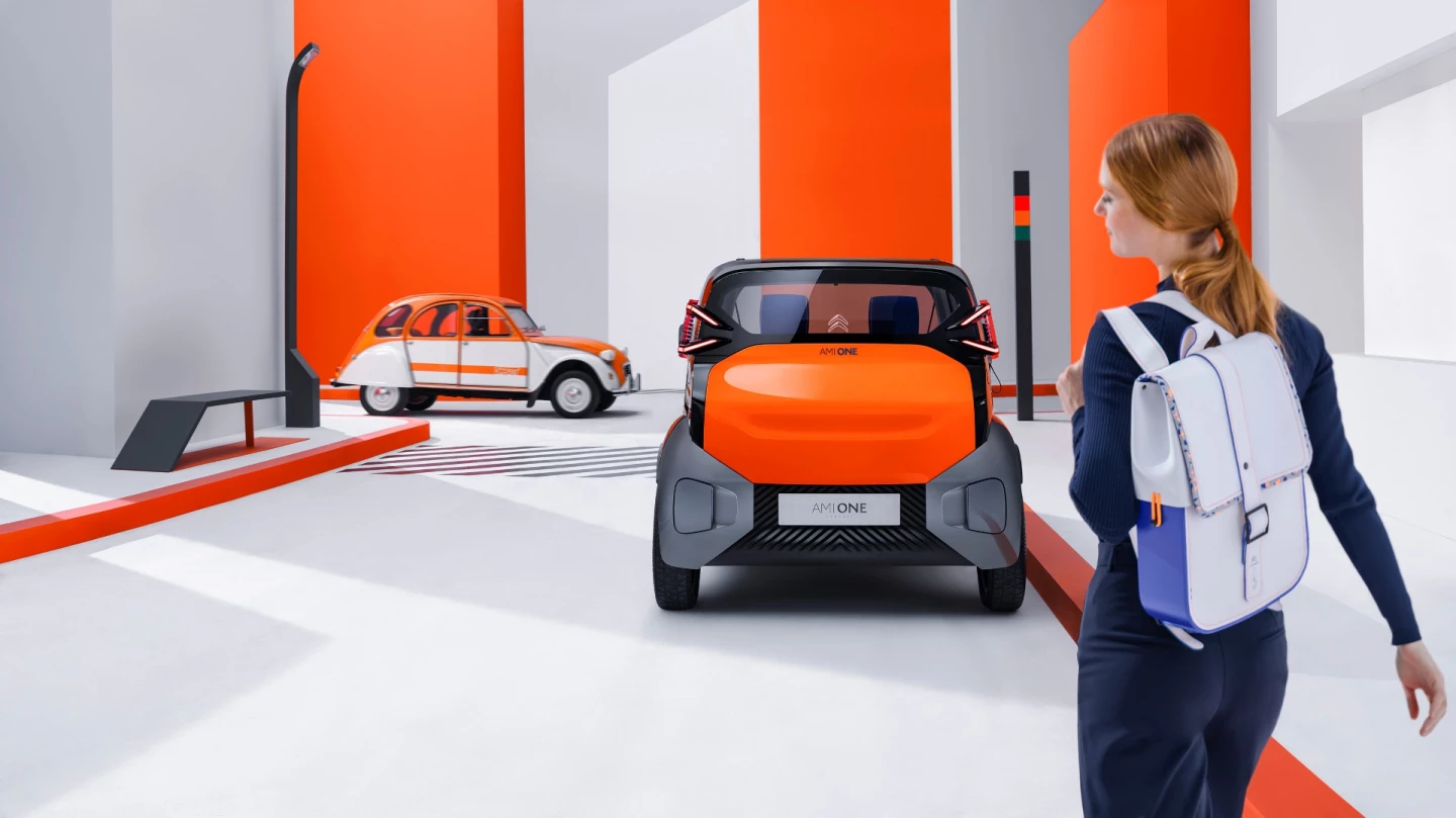 Citroen builds boxy EV concept for the cities of the future