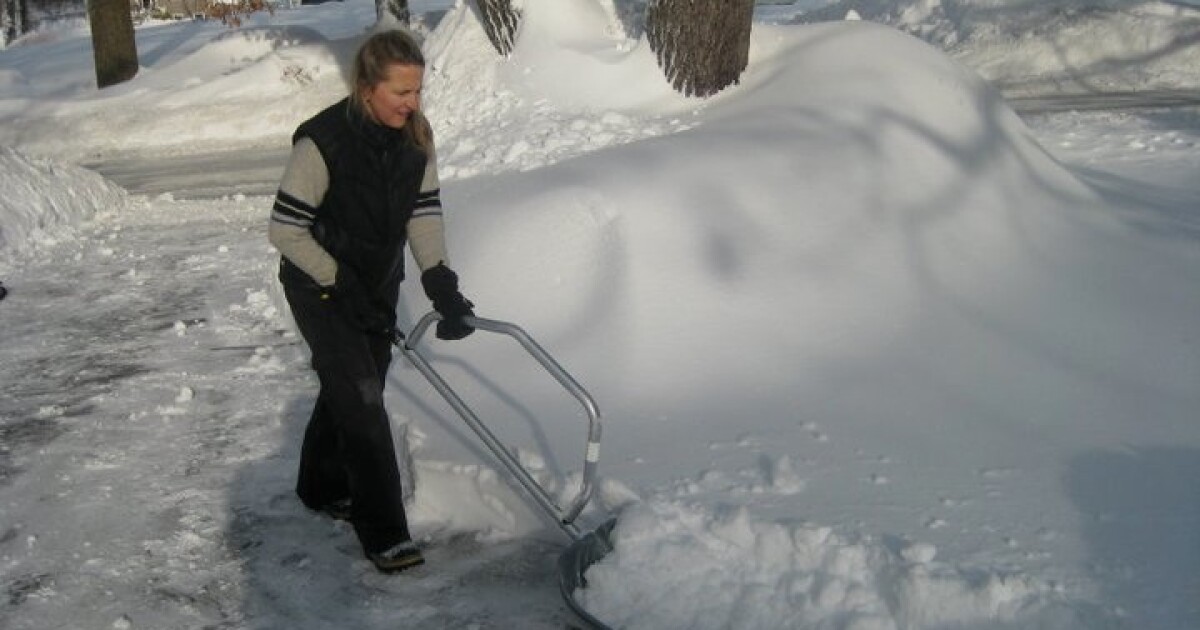 SnowBow lets you get straight ... to shovelling the snow