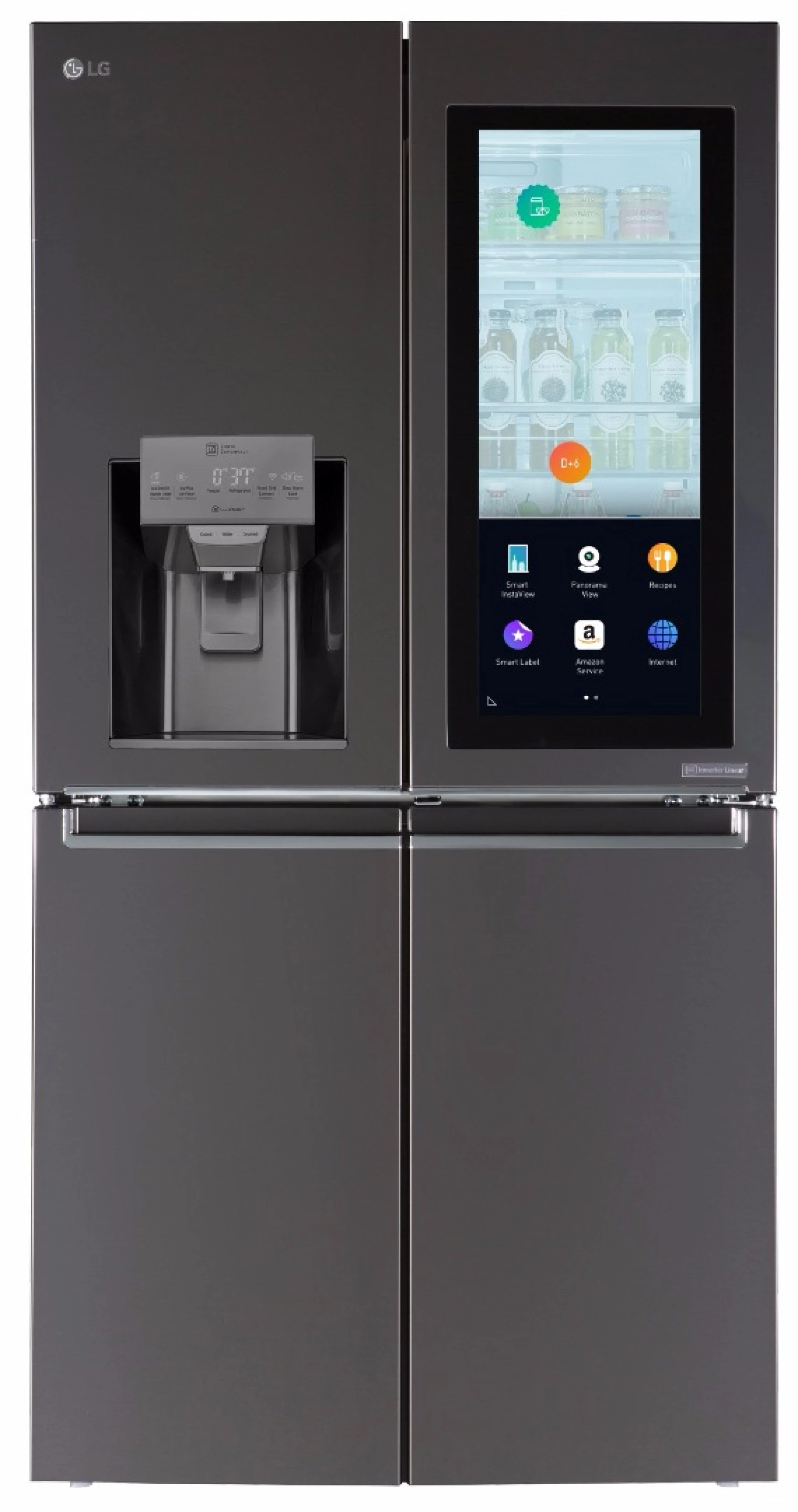 LG clears things up with InstaView fridge's transparent display