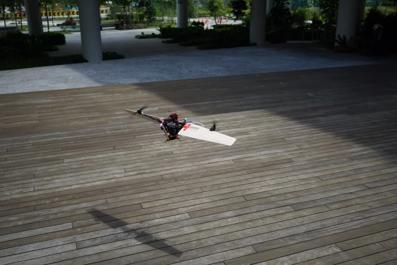 "THOR" hybrid UAV hovers like a helicopter, flies like a plane